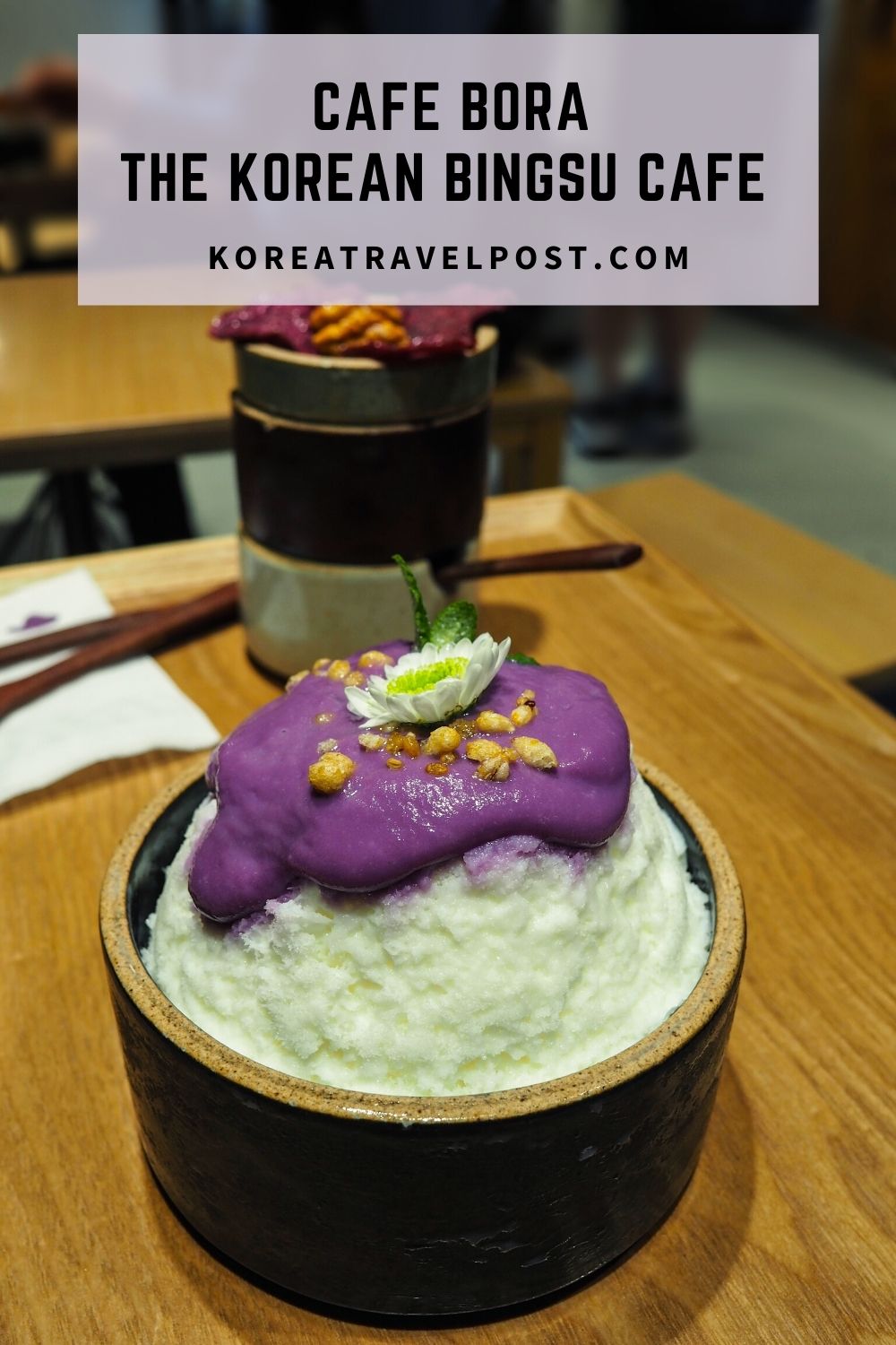 Cafe Bora, Korea - A Cafe With Purple Delights | KoreaTravelPost