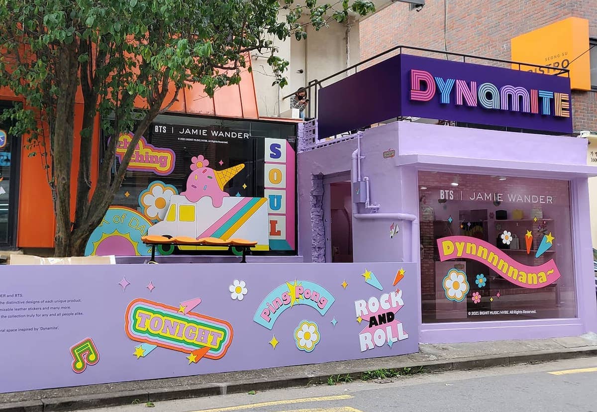 BTS x Jamie Wander Popup Store in Seoul | KoreaTravelPost