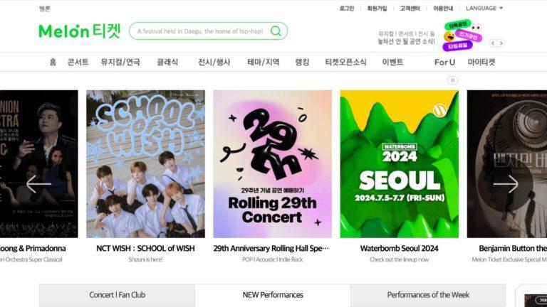 How To Book Concert Tickets in Korea Without Any Confusion - Interpark, YES24, Melon, and More ...