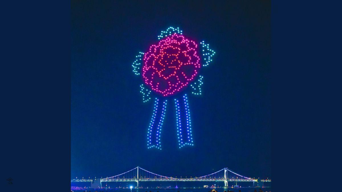 Gwangalli M Drone Light Show - A Sky Full of Stars | KTP