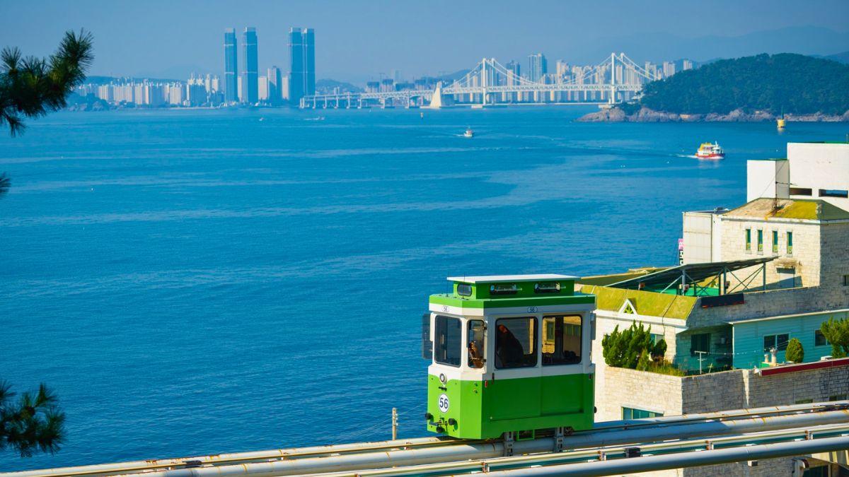 Haeundae Blueline Park Sky Capsule: Soar Above Busan | KoreaTravelPost